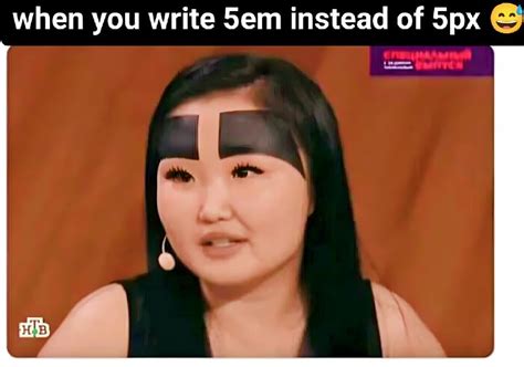 When You Write 5em Instead Of 5px 😅 K Mahesh Kumar Achary