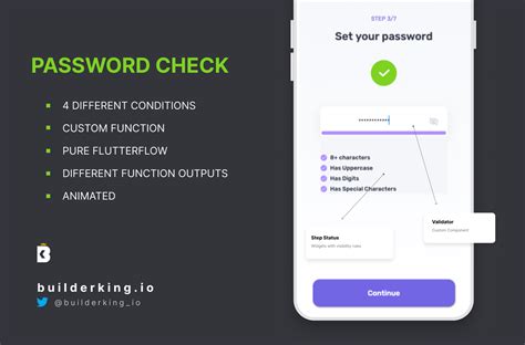 Rapid Dev Password Validation Page Bubble Template