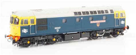 Heljan 34223 Class 33 0 Br Blue No 33027 Earl Rails