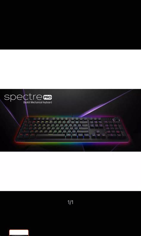 Tecware Spectre Pro RGB Computers Tech Parts Accessories Computer Keyboard On Carousell