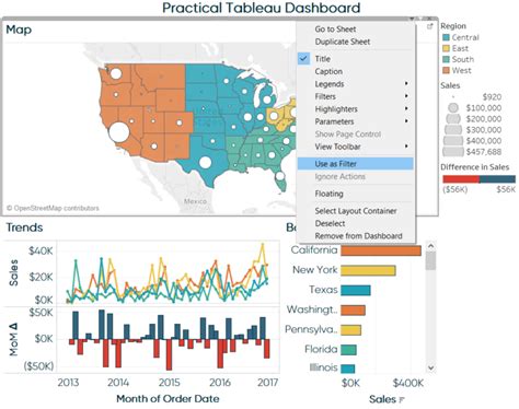 Practical Tableau Sample Dashboard Use Sheet As Filter Ryan Sleeper