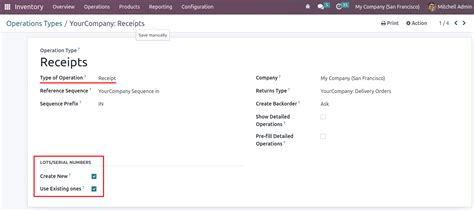 how to configure lots serial numbers and product traceability in odoo 16