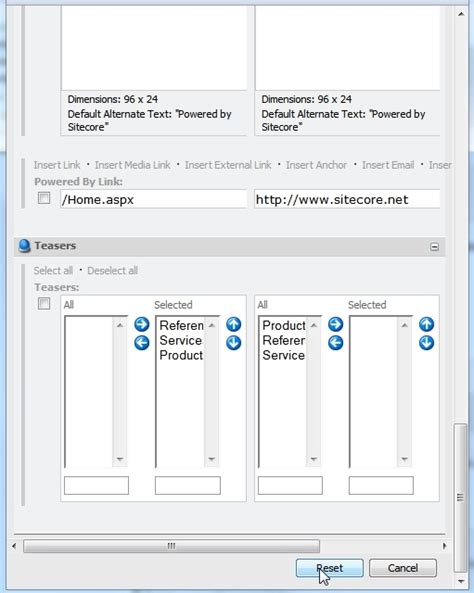 How To Reset Individual Sitecore Fields To Standard Values Fire