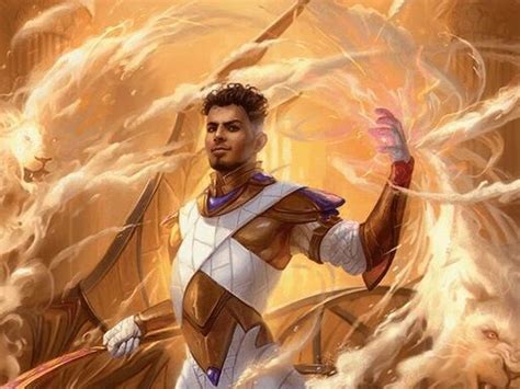 Basri Tomorrows Champion Art Card Gold Stamped Signature Price From Mtg Art Series Aetherdrift