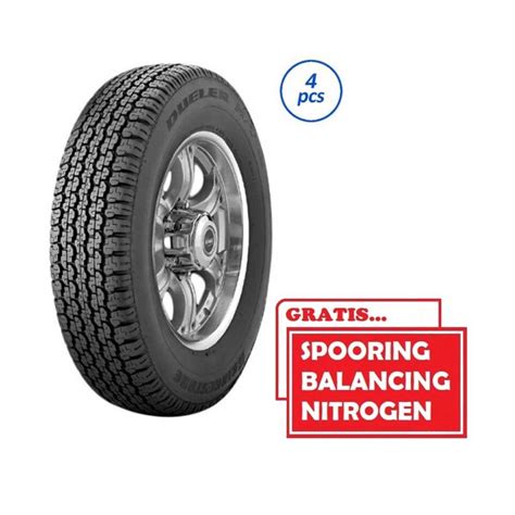 Promo Bridgestone Dueler H-T D684 265/65-R17 112S SP Ban Mobil [Gratis ...