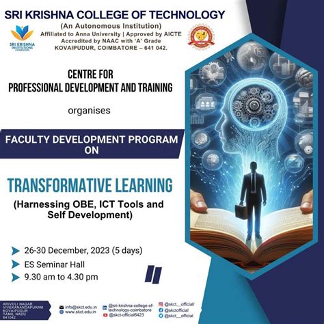 🎓 Faculty Development Program 🌐 At Sri Krishna College Of Technology