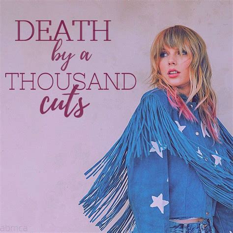 Death By A Thousand Cuts Marquisetarobeasley