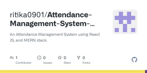 GitHub Ritika Attendance Management System Using React JS An Attendance Management System