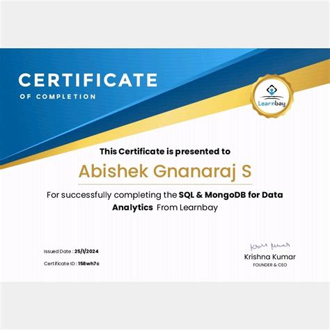 Abishek S On Linkedin Sql Mssql Mongodb Database Dataanalytics