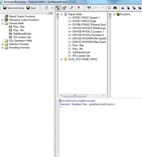 Solved Crystal 11 Suppress Main Report Section If Subreport Is Blank