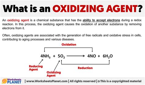 what is an oxidizing agent