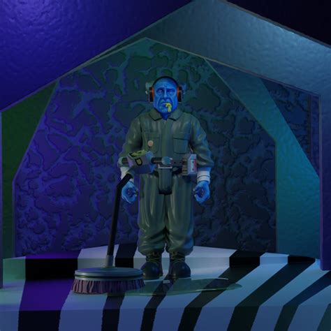 🎃 beetlejuice danny devito action figure・ obj file for 3d printing・cults
