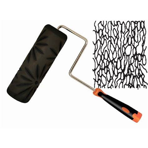 Kraft Tools DW184 Decorative Texture Roller Tree Bark Walmart Com
