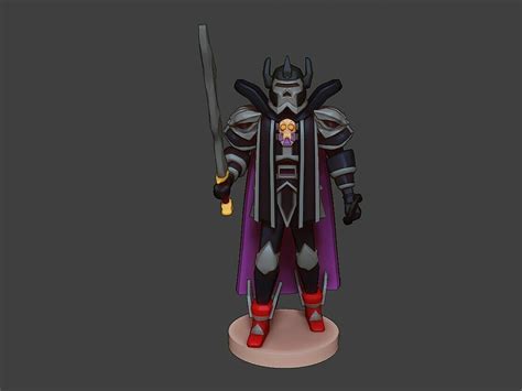 Stl File Runescape Osrs Personal Use Only 🦸・3d Printable Design To