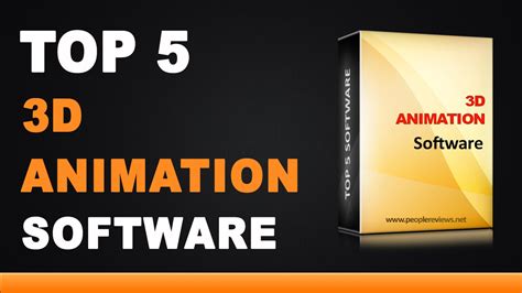 Best 3d Animation Software Top 5 List Youtube