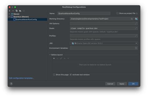 Quarkus Run Configs IntelliJ IDEs Plugin Marketplace