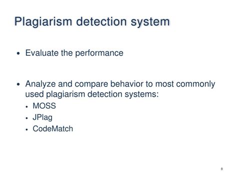 ppt performance evaluation of plagiarism detection method based on