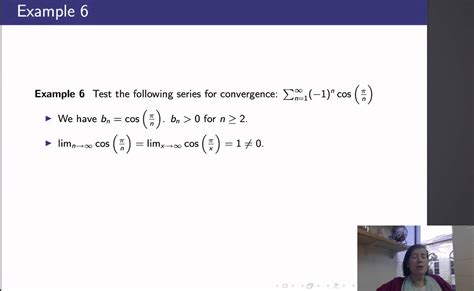 Calculus Ii Lecture 24 V6 Example Youtube