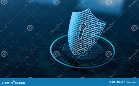 Cyber Security And Data Protection On Internet Shield Secure Access