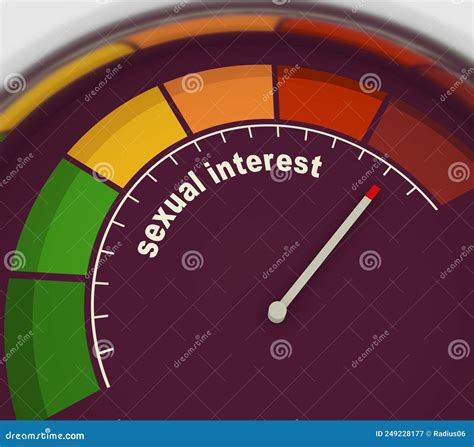 Sexual Interest Meter Scale With Arrow The Libido Level Measuring Device Icon Sign Tachometer