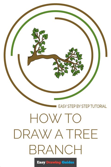 How To Draw A Tree Branch Really Easy Drawing Tutorial