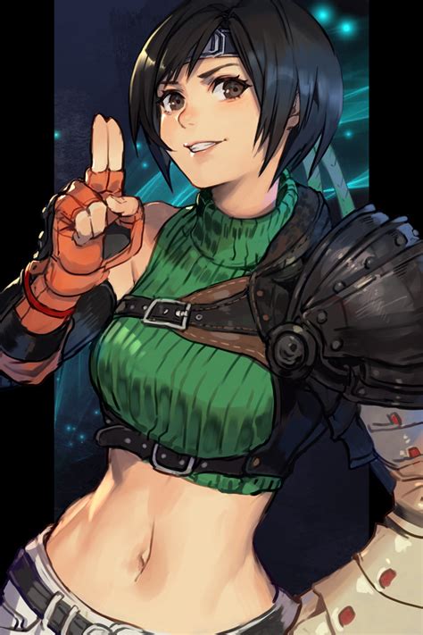 Yuffie Kisaragi Final Fantasy Vii Image By Hankuri Zerochan Anime Image Board