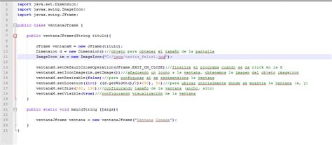 Alejandrojava Crear Un Ventana En Java