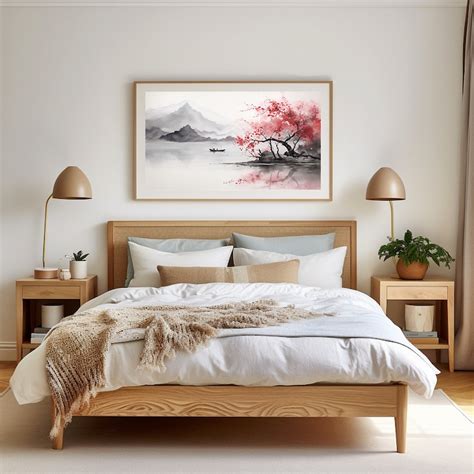 Chinese Ink Wash Painting Printable Asian Art Printable Decor Wall