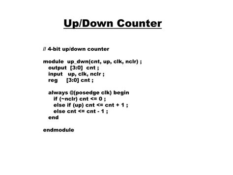 Ppt Verilog Modules For Common Digital Functions Powerpoint