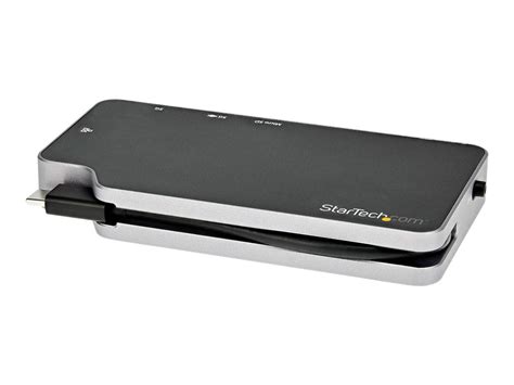 StarTech Com USB C Multiport Adapter USB C CDP HVGUASPD