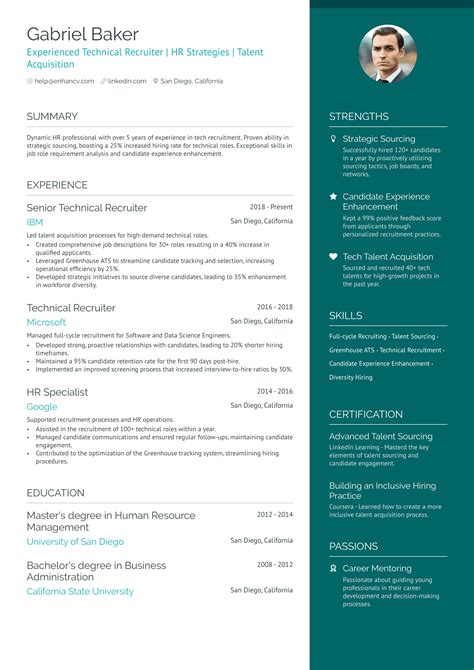 15 Recruiter Resume Examples Guide For 2024