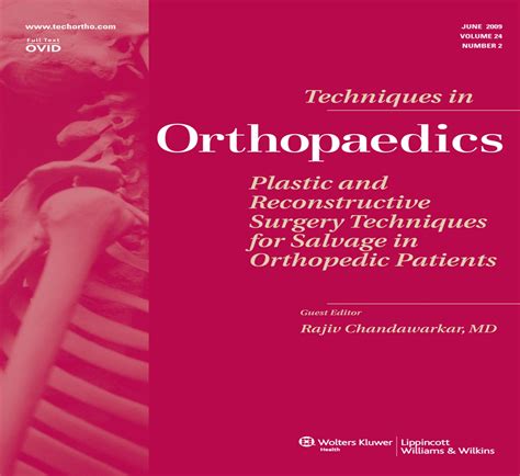 Reconstructive Surgery For Limb Salvage Techniques In Orthopaedics