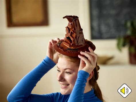 Sombrero Seleccionador Parlante De Harry Potter Lego® 561 Piezas