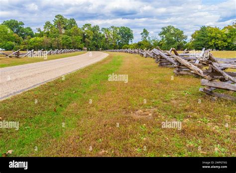 Historic Yorktown Battlefield In The Colonial National Historical Park