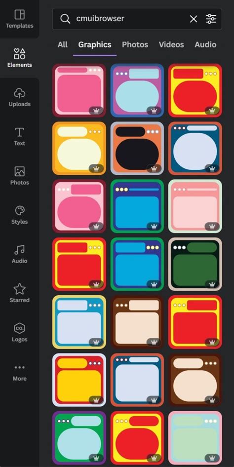 social media ui frames and elements browser window computer window w