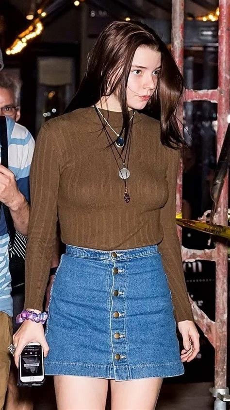 Anya Taylor Joy On A Bed Ranyataylorjoy