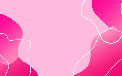 유동적이고 유기적인 형태와 부드러운 곡선이 있는 스타일리시한 그라데이션 핑크 텍스처 눈길을 끄는 배너 포스터 및 배경 화면을 만드는 데 이상적입니다 0명에 대한 스톡 벡터