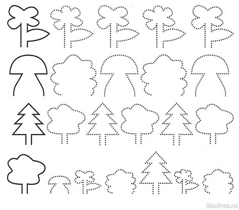 Развивающее упражнение для детей 5 7 лет Обведи и раскрась рисунки Страница 2327