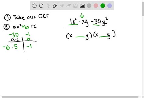 Solved Factor Each Trinomial Or State That The Trinomial Is Prime