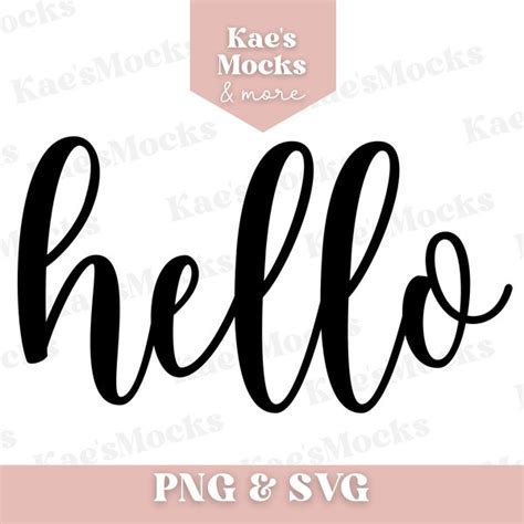 Script Svg File Etsy