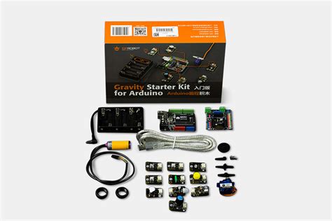 Dfrobot Gravity Starter Kit For Arduino Dev Kits Drop