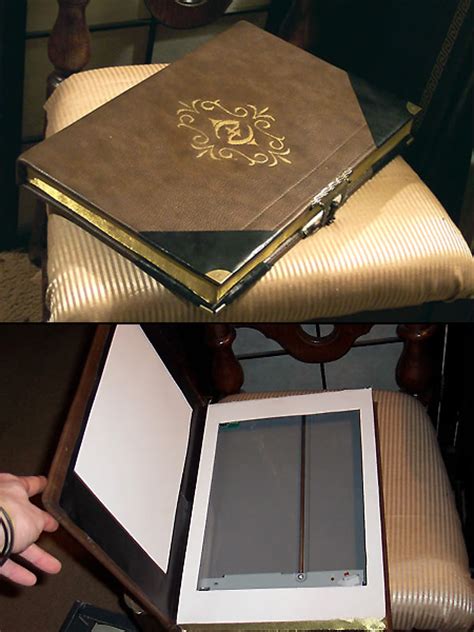 Computer Scanner Disguised As A Book TechEBlog