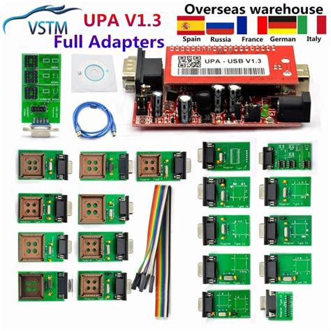 Deal 2023 Upa Usb With 1 3 Eeprom Adapter Ecu Programmer Diagnostic Tool Upa Usb Ecu