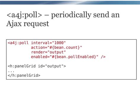 Richfaces 4 Rich Ajax Components For Your Jsf Applications Ppt