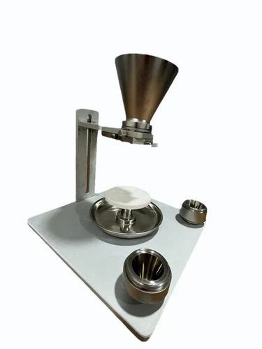 Stainless Steel Power Flow Testerbulk Density Apparatus For Stainless Steel Power Flow Testerbulk Density Apparatus For