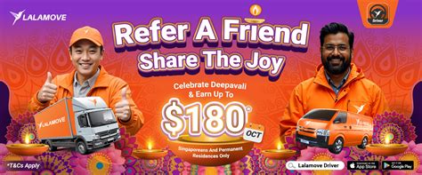 Lalamove Singapore Driver Referral Program Refer A Friend
