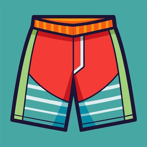 Premium Vector Gym Shorts Vector Illustration