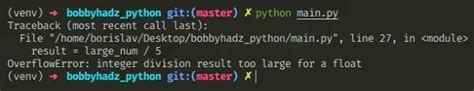Overflowerror Math Range Error In Python Solved Bobbyhadz