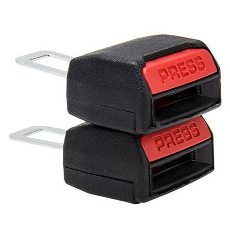 Badu Bg 2бр Щипка за предпазен колан за кола Удължител за безопасност Заключване на предпазен