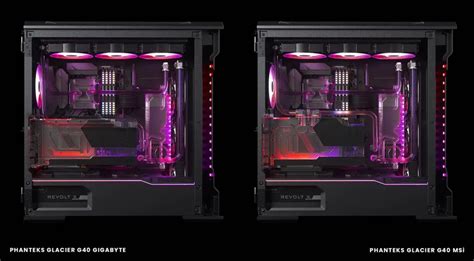 Phanteks Launches The Latest Glacier G40 Msi And Gigabyte Gpu Water Block